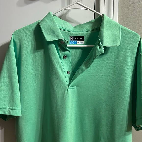 PGA Tour | Shirts | Mens Lime Green Polo | Poshmark